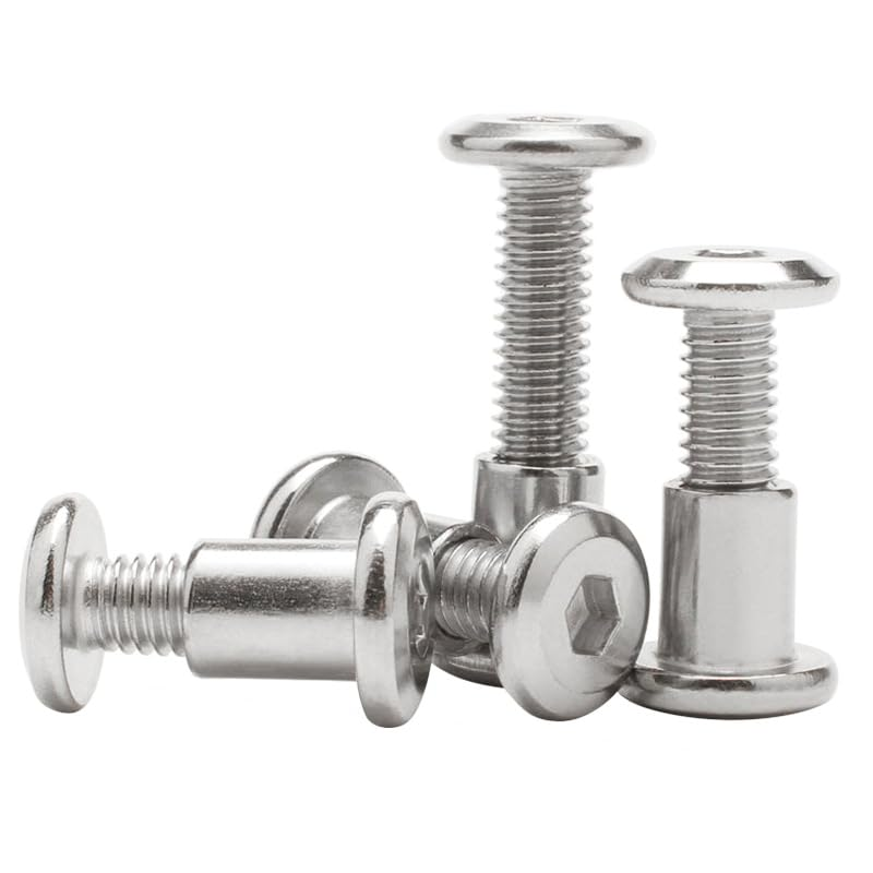 Billy Bookcase Connecting Hardware Screws 12-Pack M6-1.0 X 35Mm Rivet ...