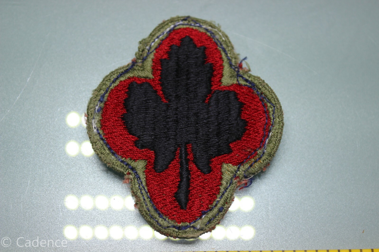 US WW2 Army 43rd Infantry Division Post War German Made Backed Patch ...