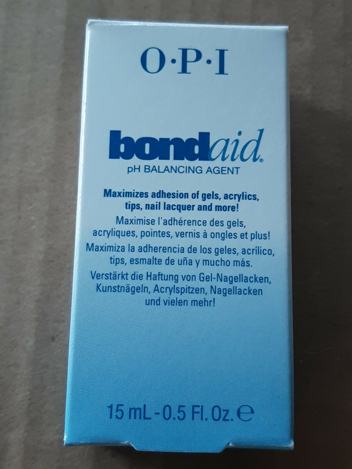 OPI BONDAID 0.5oz 15 mL pH Bond Aid Balancing Agent New With & Without ...