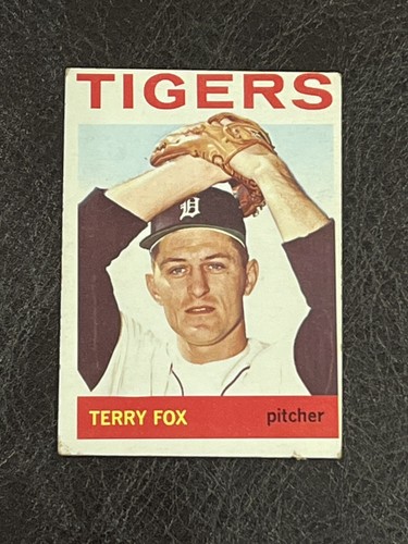 1964 Topps Terry Fox #387 VG-EX Detroit Tigers | eBay