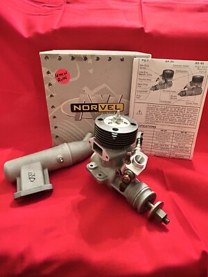 USED NORVEL 40 REVLITE R/C MODEL AIRPLANE ENGINE / MOTOR GLOW | eBay