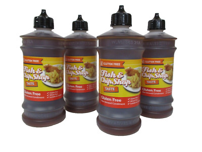 Pack of 4 x 315ml Drywite Gluten Free Non Brewed Condiment. Chip Shop ...