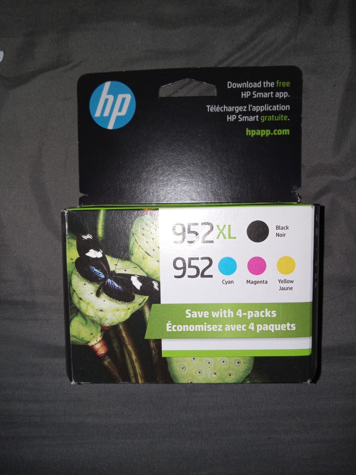 HP 952XL/952 Multi-Color Ink Cartridge Set N9K28AN F6U19AN N9K27AN ...