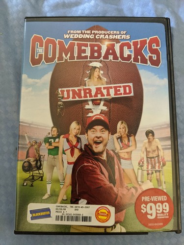 The Comebacks (DVD, 2008, Unrated) GOOD CONDITION 24543492511| eBay