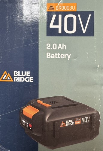 Blue Ridge 40 volt 2.0 ah battery | eBay