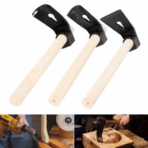 Wood Carving Bowl Adze Set Including Straight, Big & Small Curved Adze ...