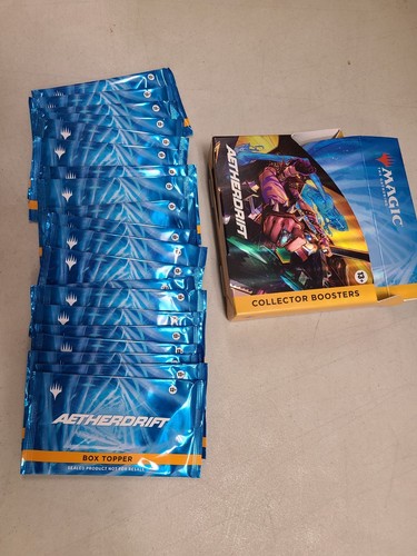 20 x MAGIC THE GATHERING MTG AETHERDRIFT COLLECTOR BOX TOPPER SEALED ...