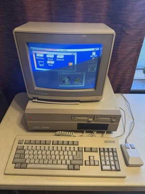 Commodore Amiga 2000 - 3 MB RAM 2 Floppies - SCSI Controller - Vintage ...