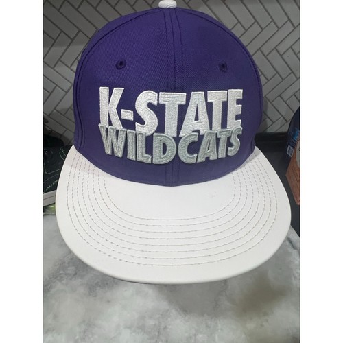 K-State Wildcats Nike Snapback Hat Purple White Powercat Logo Cap ...