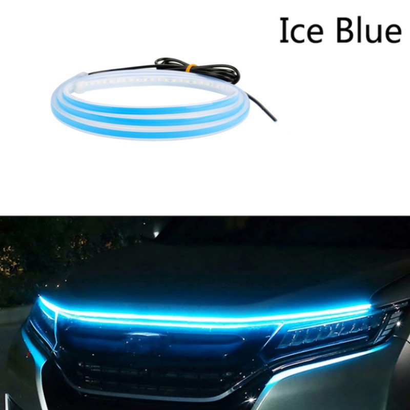 180cm/71inch Car Engine Hood Light DRL LED Daytime Running Light Strip ...