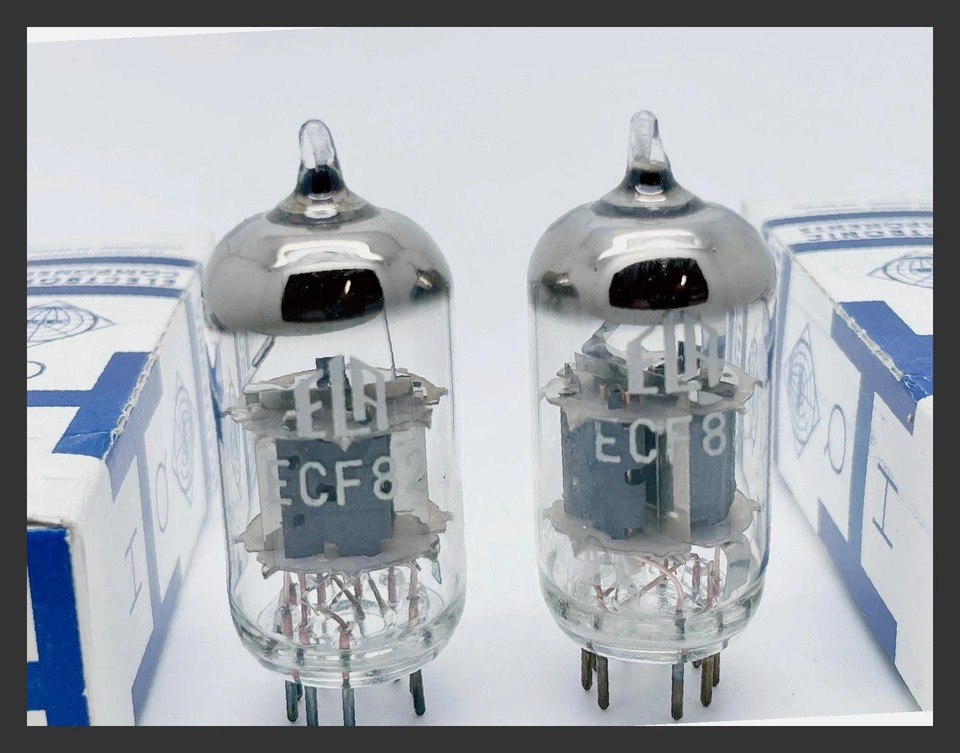 2 X NOS Telam HQ ECF82 6U8 V Strong Test 1960S Triode Pentode Vacuum ...