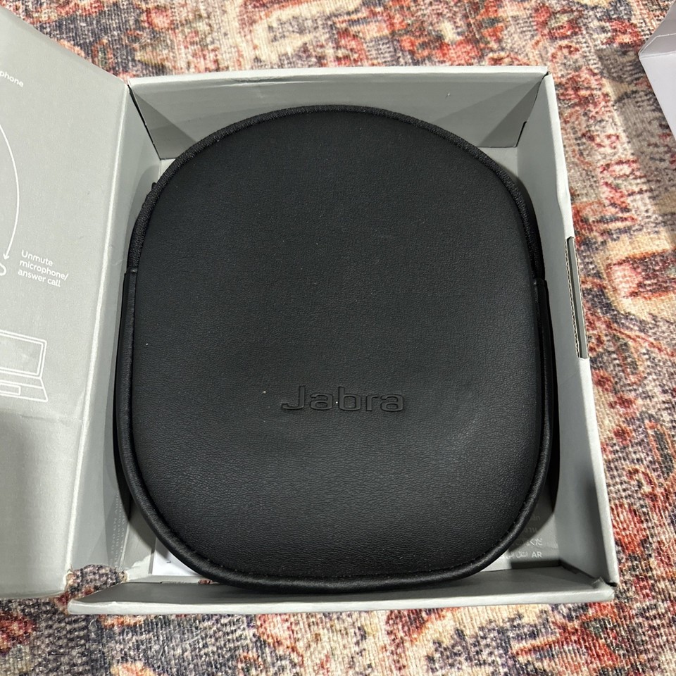 Jabra Evolve2 65 Link380C Stereo Black Headset, Stereo USB-C, HSC110W ...