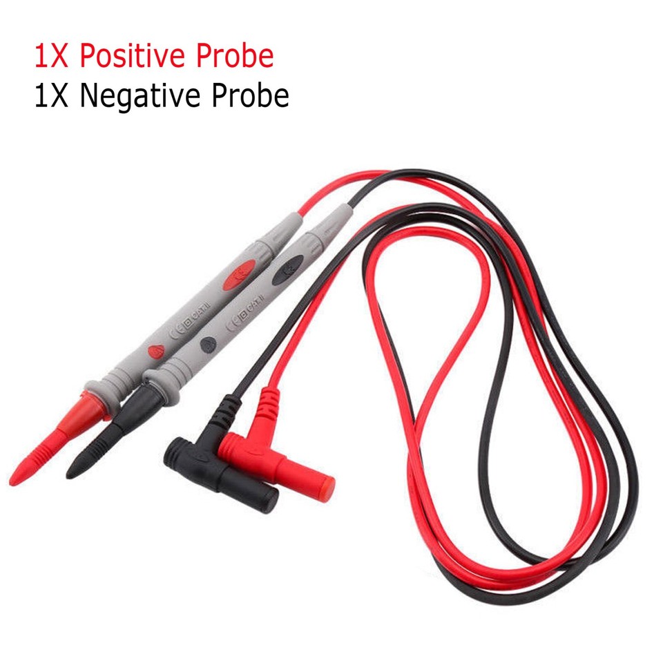 8Pcs Automotive Back Probe Kit Multimeter Test Leads Alligator Clips ...