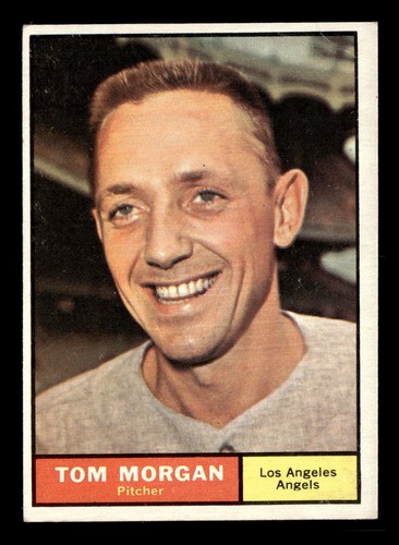 Tom Morgan 1961 Topps #272 Los Angeles Angels Vg-Ex | eBay
