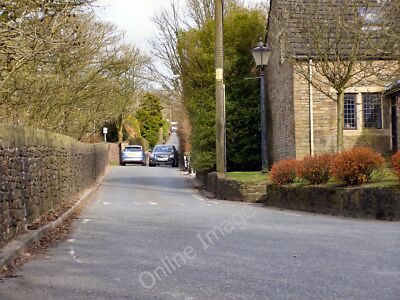 Photo 12x8 Bass Lane Ramsbottom Single track road leading up the hill ...