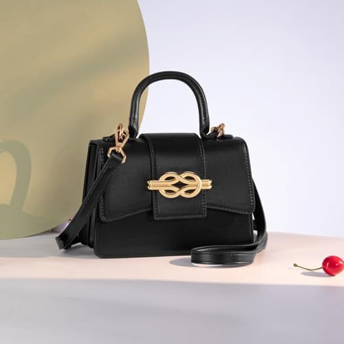 Small Top Handle Purses for Women Mini Satchel Crossbody Bag Elegant ...
