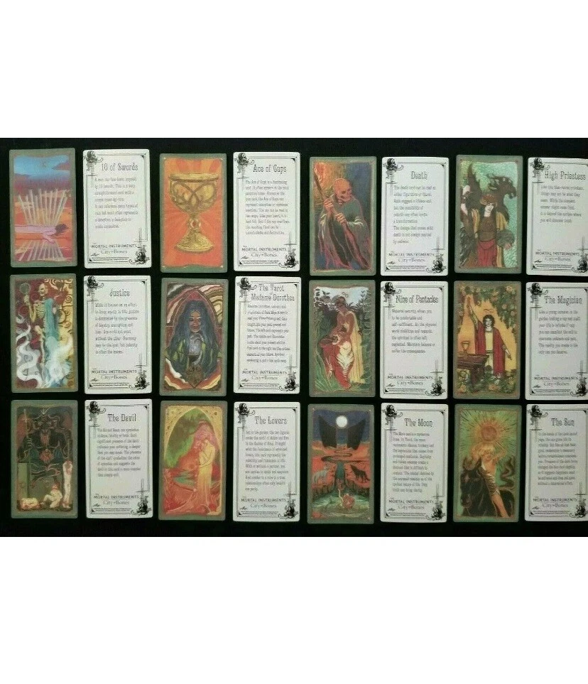 The Mortal Instruments Tarot Cards