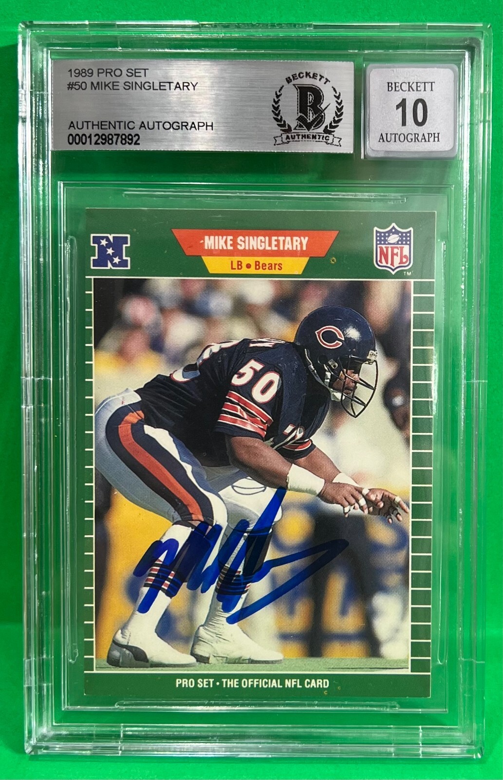 1989 Pro Set - #50 Mike Singletary for sale online | eBay