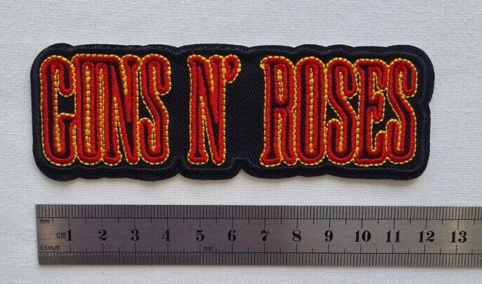 Music Rock Punk Vintage Bands badges Iron or Sew on Embroidered Patch ...