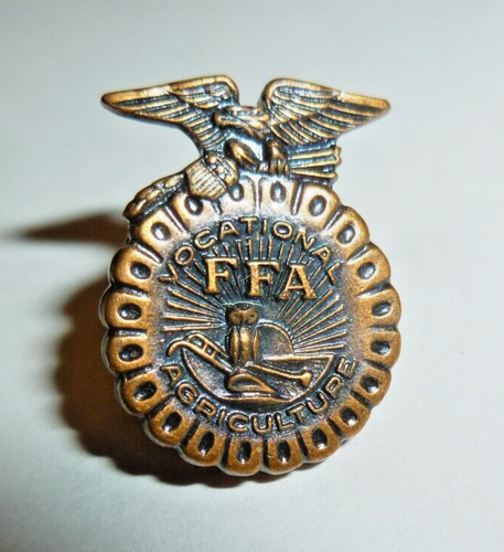 FFA Future Farmers Of America Vocational Horticulture Lapel Pin Copper ...