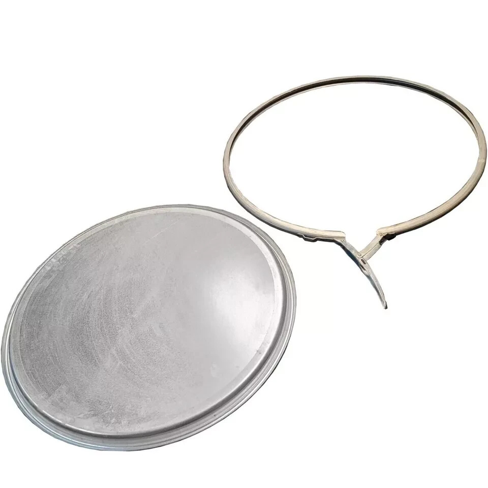 Oil barrel With Lid 205L Bin GARDEN BURNER BBQ incinerator smoker | eBay UK