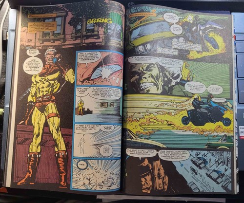 Ghost Rider #13 (1991) Mark Texeira Art / 1st Snowblind / Near Mint+ ...