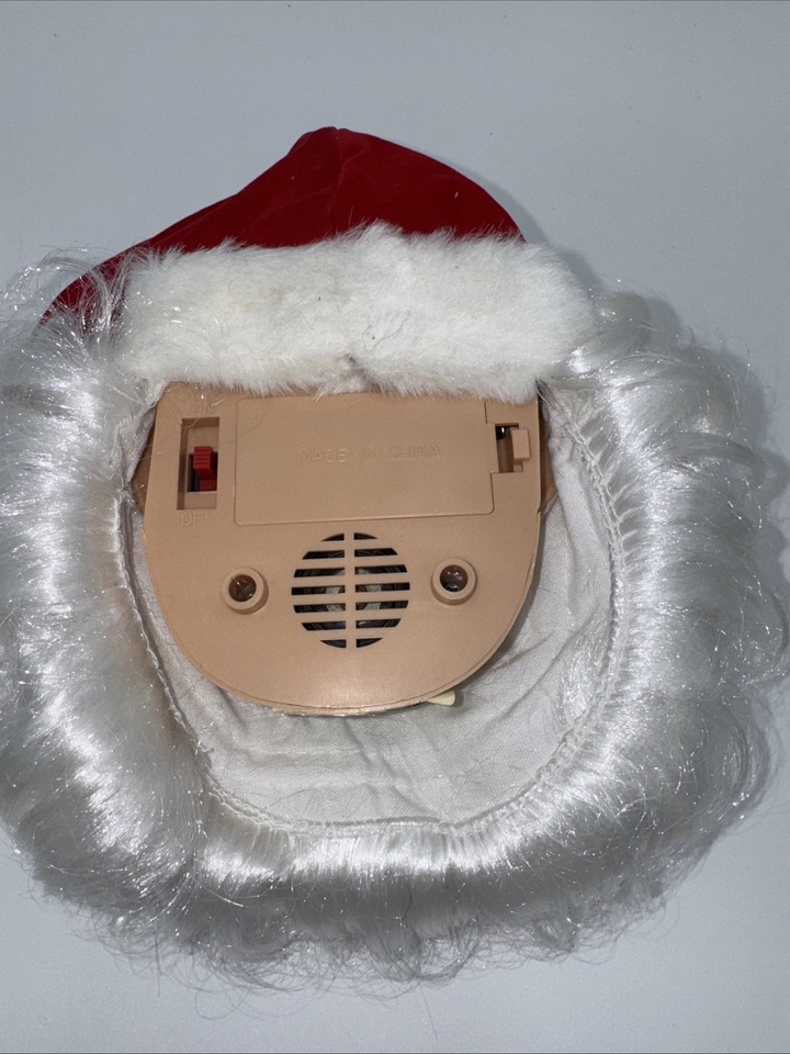 VTG K Mart Santa Talking Musical Motion Activated Detector Wall Hanging ...