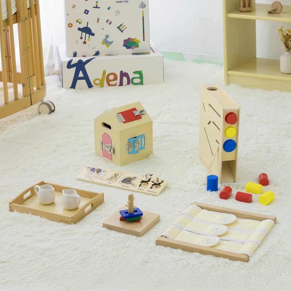 Play Kit for 19-21 Months Baby,7 in 1 Learning Educational Toys for ...