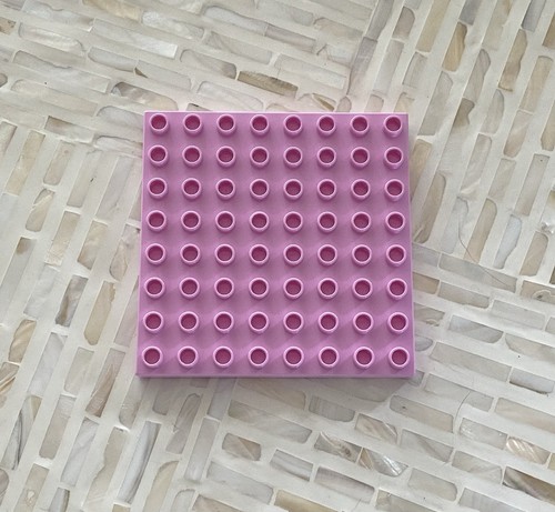 Lego Duplo Rare 8x8 Pink Base Plate 4820 Princess Castle Baseplate | eBay