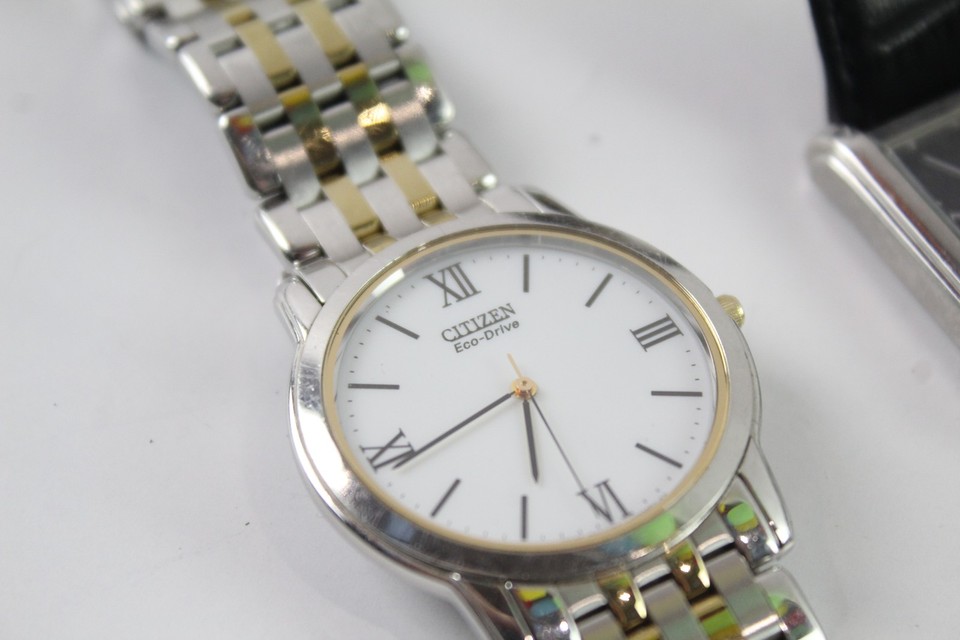 Citizen Eco-Drive Watches Quartz Untested x 3 | eBay
