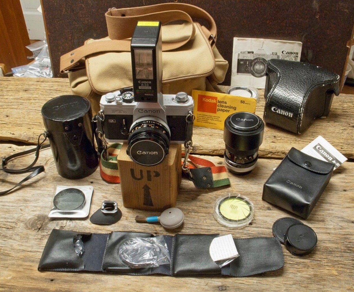1970s Canon Cameras Canon's Amazing 35mm SLR, The EF (1973 1978)
