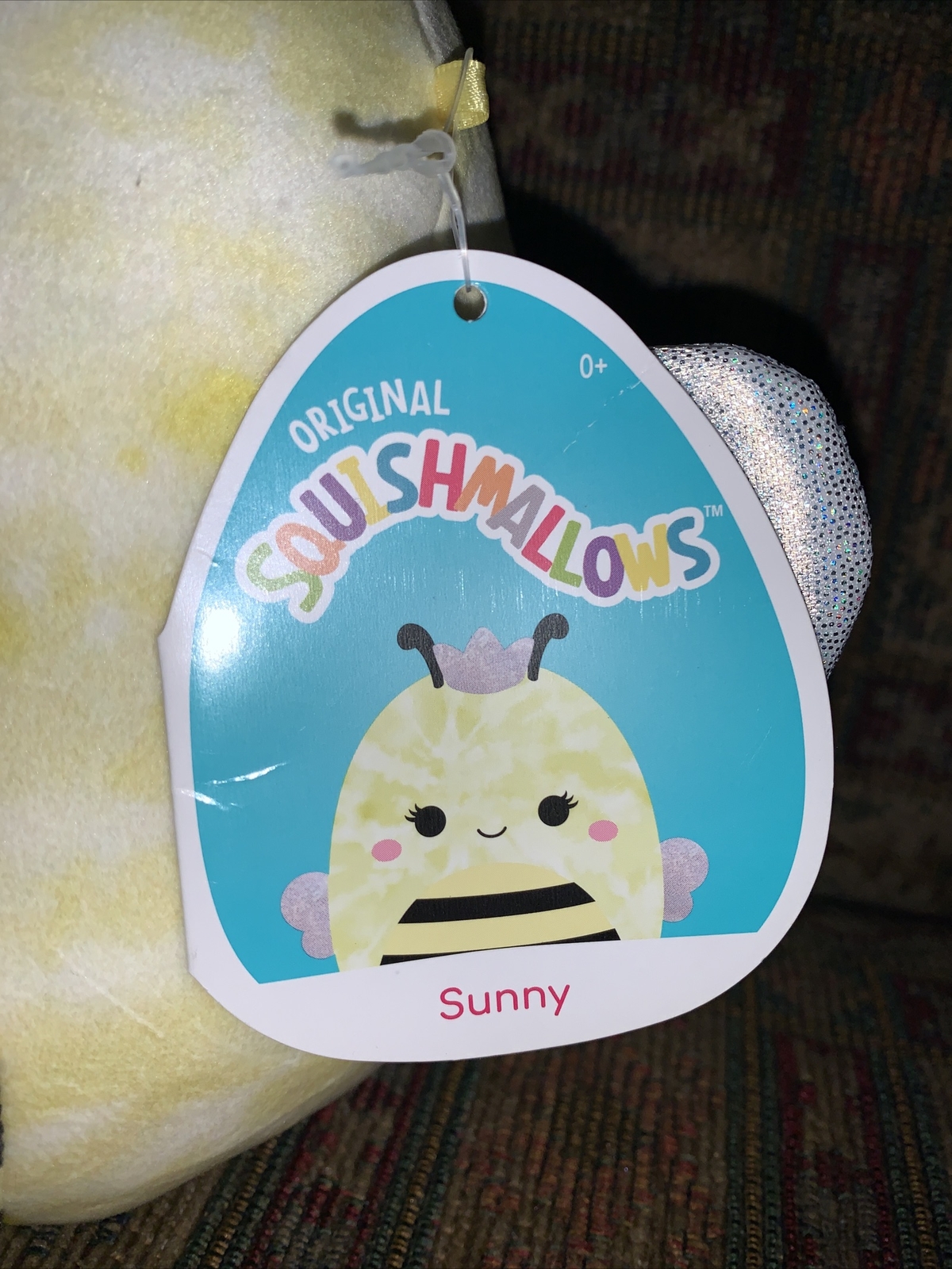 Squishmallow 8” SUNNY Bumble Bee Queen Plush Kelly Toys NEW NWT ...