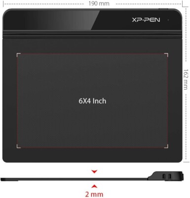 XP-PEN Drawing Tablet StarG640 Digital Graphics Tablet 6x4 In | eBay