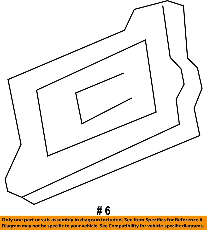 Jeep CHRYSLER OEM Liberty Rear Bumper-License Plate Mounting Bracket ...