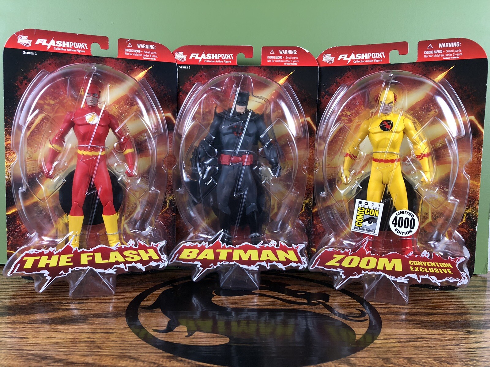 BATMAN THE FLASH & ZOOM aka Reverse FLASH Limited Edition FLASHPOINT ...