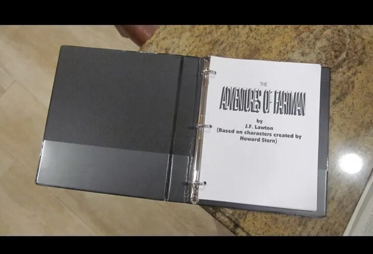 HOWARD STERN “THE ADVENTURES OF FARTMAN” FULL MOVIE SCRIPT 128 PAGES ...