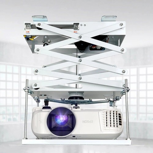 Electric Projector Lift Ceiling Mount Projector Remote Control ...