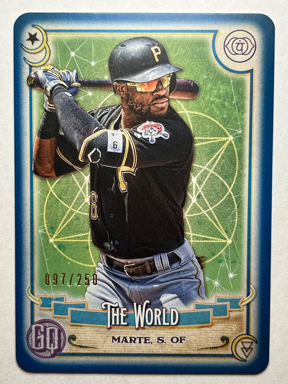 2020 Topps Gypsy Queen Tarot of the Diamond #TOD-4 Starling Marte ...