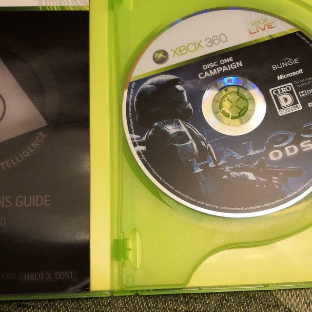 ODST Collector's Pack Halo 3 Edition Xbox 360 Wireless Controller Japan ...