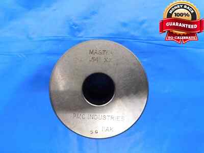 .5410 CL XX MASTER PLAIN BORE RING GAGE .5313 +.0097 17/32 13.741 mm ...