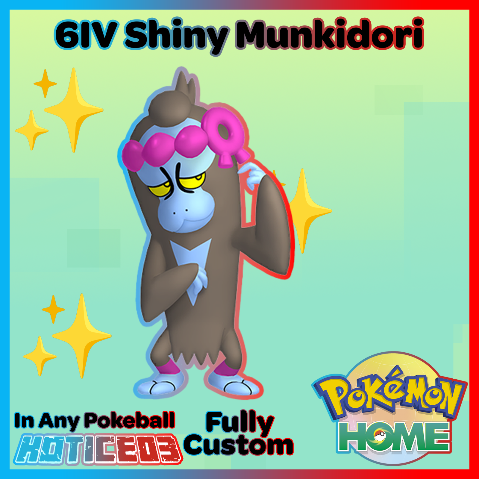 Shiny Munkidori 6IV Pokemon Scarlet & Violet 🚀Fast Home Transfer🚀 | eBay