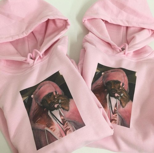 Cam'ron Pink Fur Hoodie - Dipset Diplomats - XS S M L XL XXL | eBay