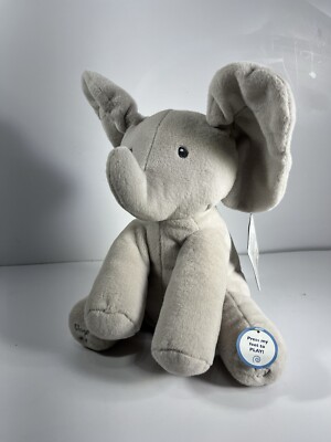 GUND Baby Animated Flappy The Elephant Plush 12" Singing Stuffed Animal ...