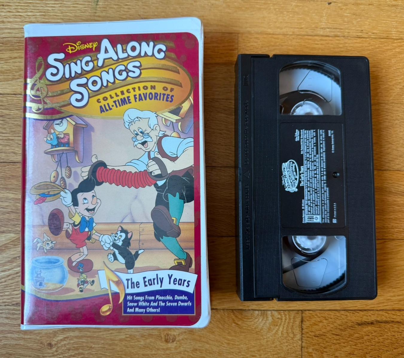 Disney SING ALONG SONGS VHS - EARLY YEARS - Collection All-Time ...
