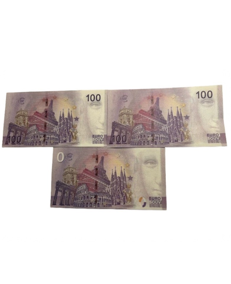 Chinese Zodiac Set – Snake Dragon Rabbit – 0 & 100 Euro Souvenir ...