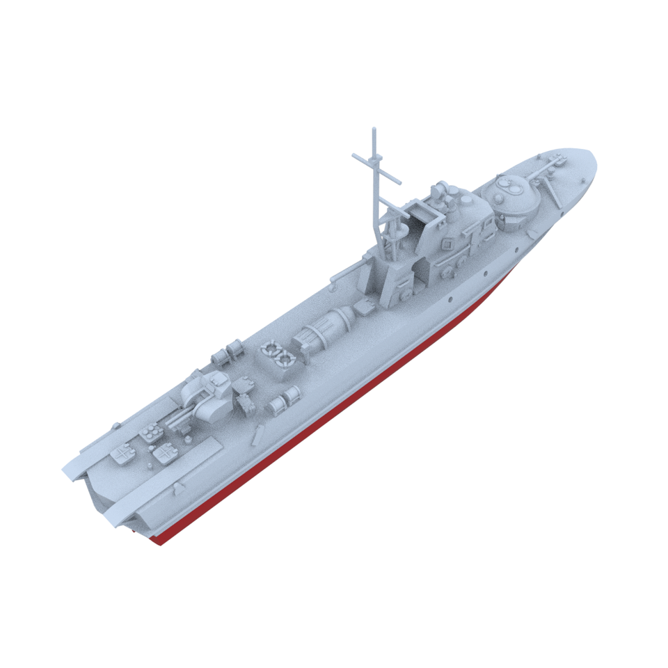 SSC200769S 1/200 Military Model Kit Soviet Pr.1204 Border Patrol Boat ...