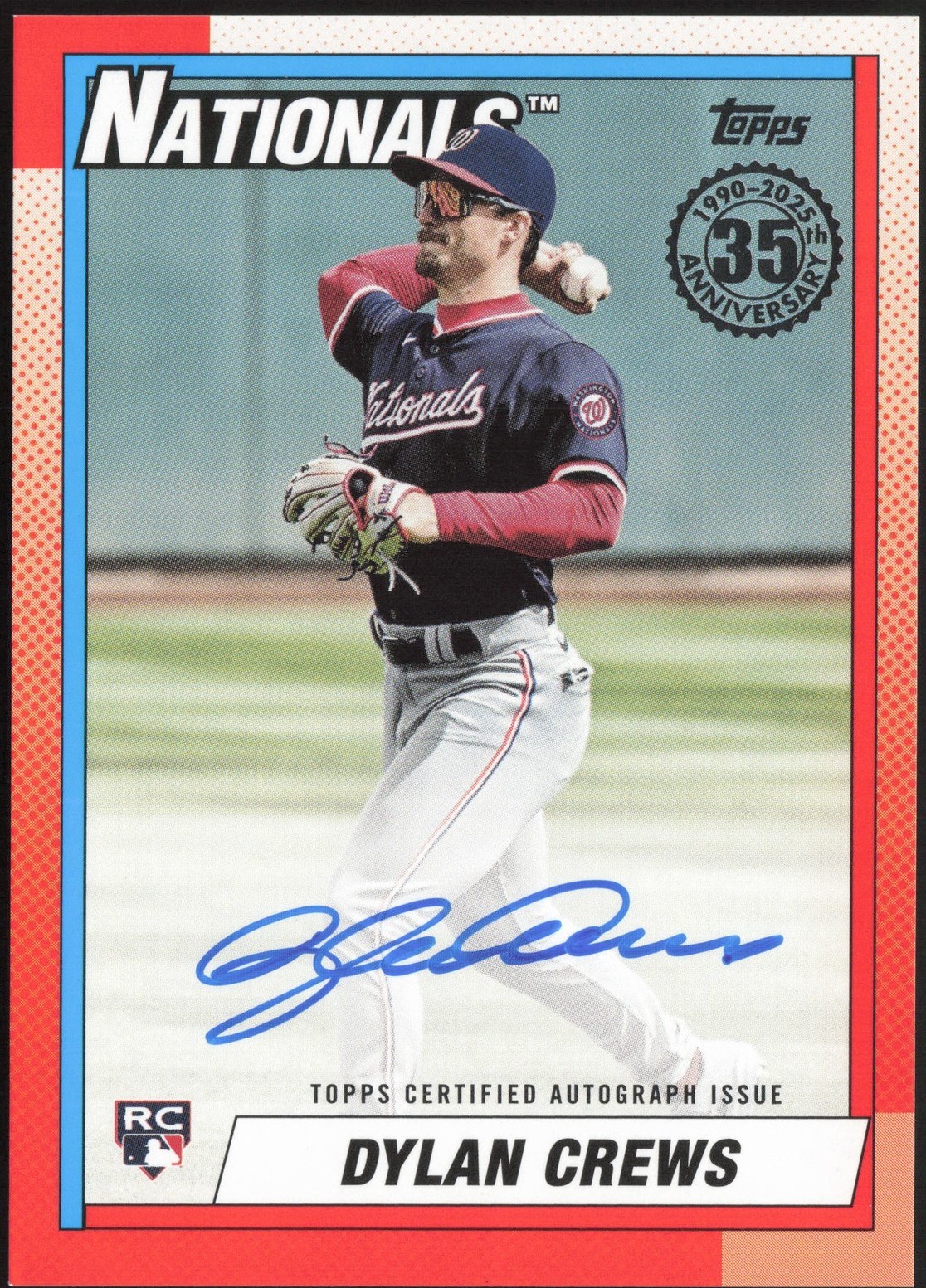 2025 Topps Series 2 - 1990 Topps Baseball Autographs Dylan Crews #90B2 ...