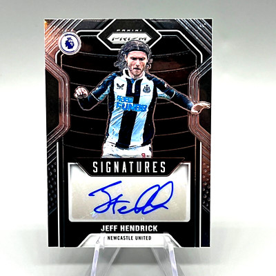 2021-22 Panini Prizm Signatures #S-JHK Jeff Hendrick Auto Newcastle ...