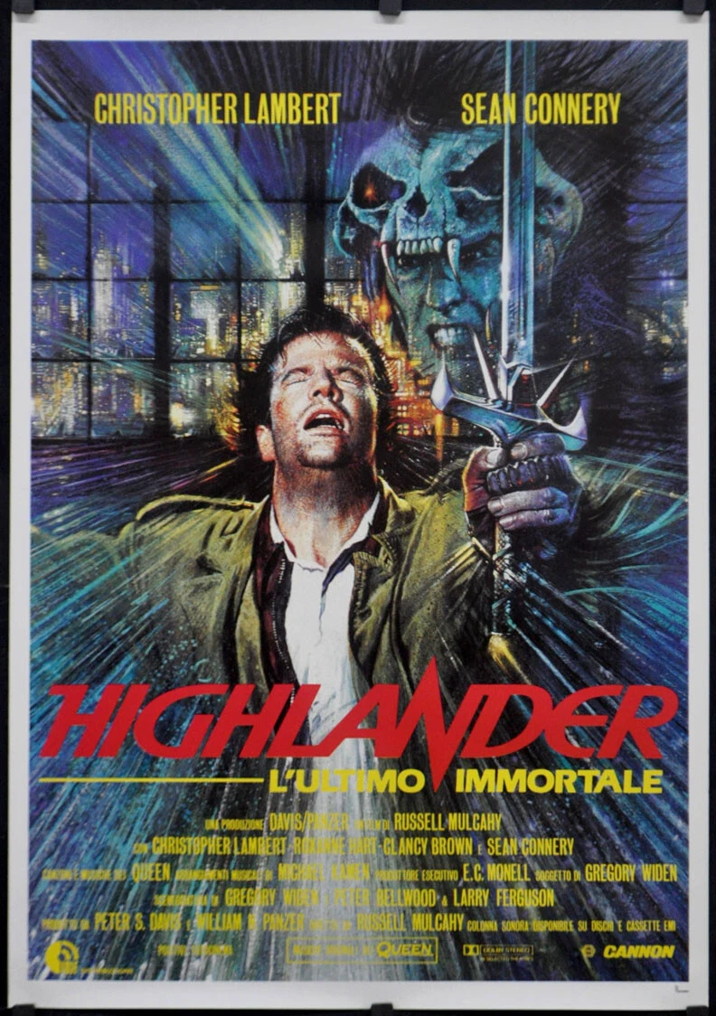 Highlander Movie Poster