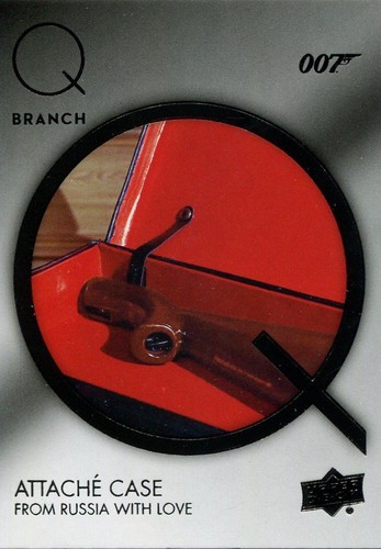 James Bond Collection Q Branch Chase Card QB-1 Attache Case | eBay